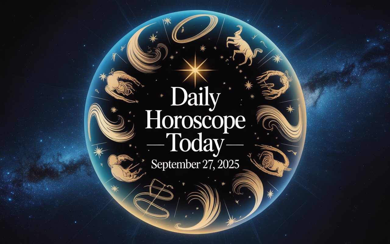 Daily Horoscope Today – September 27, 2025 | Master Aditya