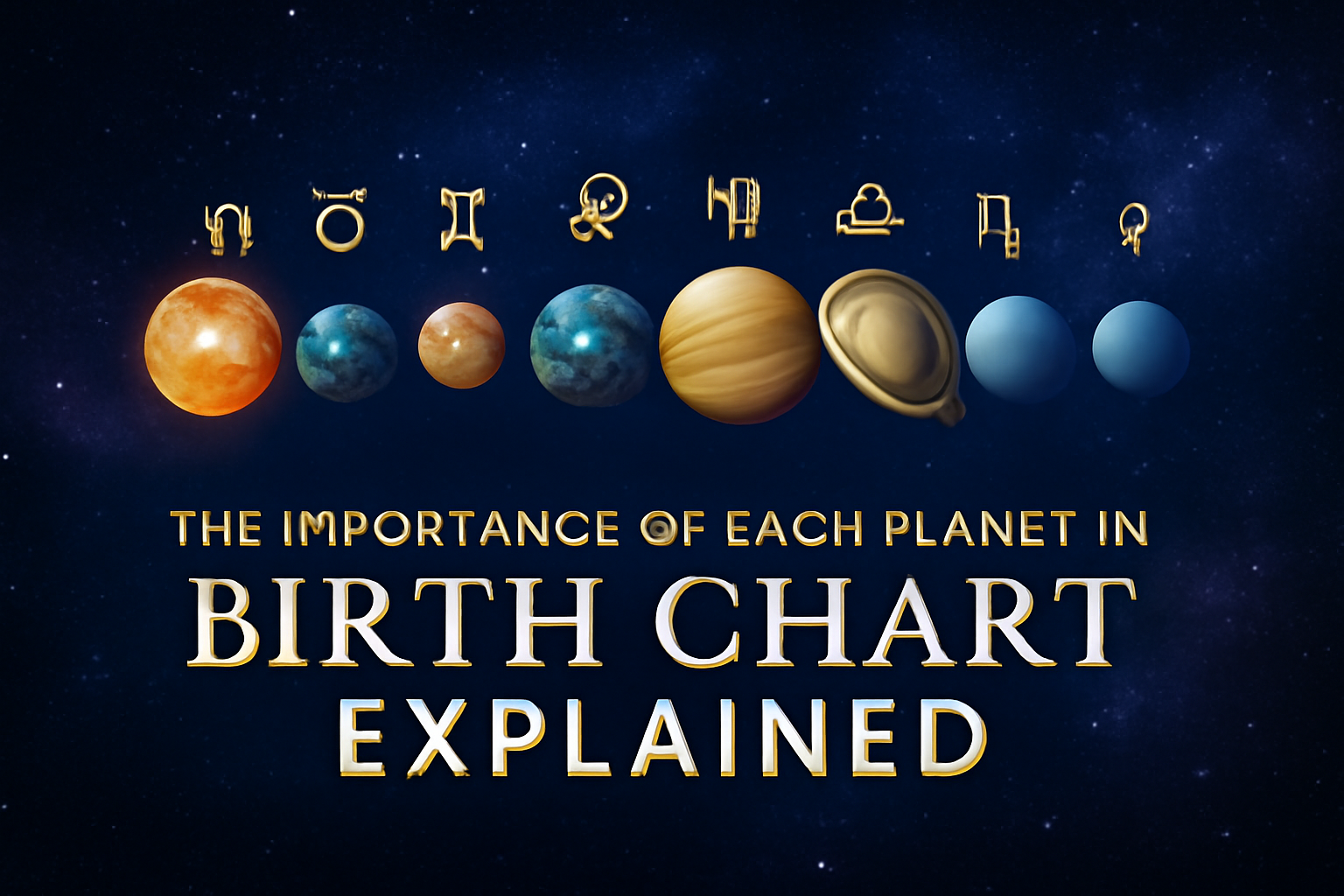 Importance of Planets in Birth Chart Explained Clearly